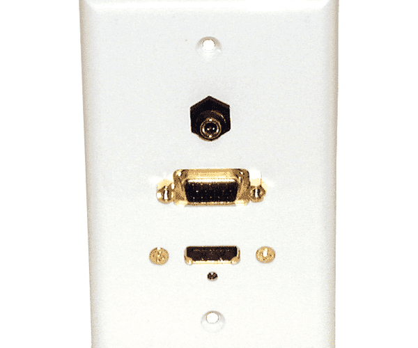 AV Wall Plates – Tri-Tek Electronics