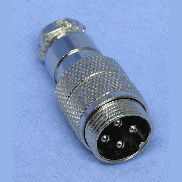 4-pin In-Line Male Mobile Connector – Tri-Tek Electronics