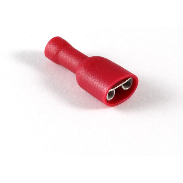 22-18AWG .250" Fully Insulated Female Quick Connect Terminals, 100/pkg ...