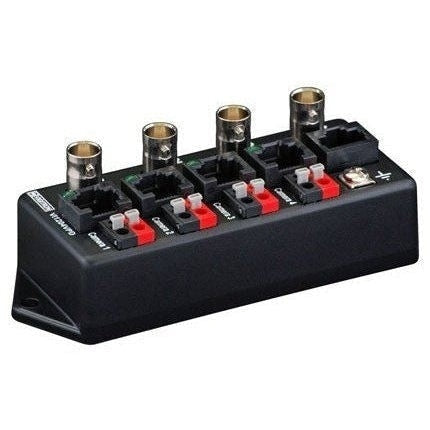 4 Channel Video Balun & Data/ Power Combiner Hub – Tri-Tek Electronics